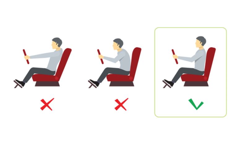 7 tips for improving your driving posture - Frotcom